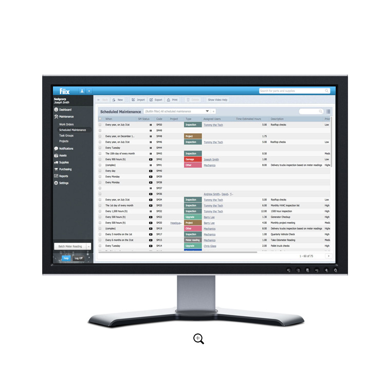 CMMS Features, Information, and Overview | Fiix