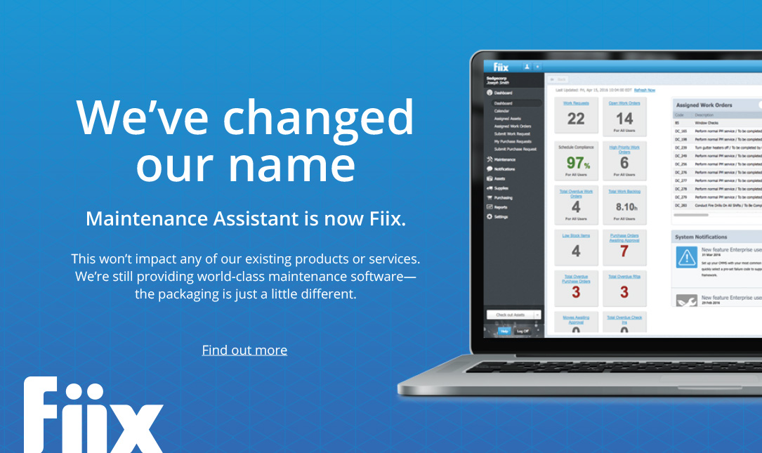Free CMMS Maintenance Management Software | Fiix