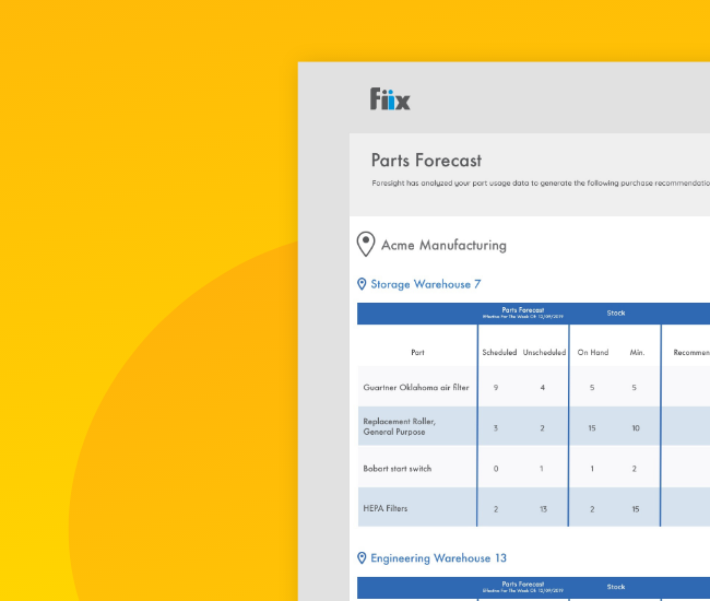 Fiix | #1 CMMS Software, AI-Powered Work Orders & Much More